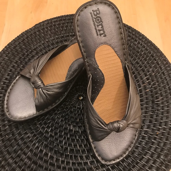 Born | Shoes | New Pewter Born Sz 8 Wedges | Poshmark